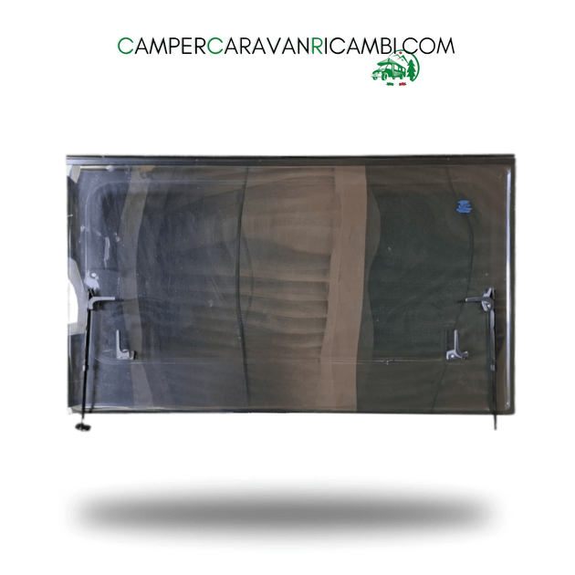 FINESTRA NERA IN PLEXIGLASS MARCA PARAPRESS PER CAMPER/CARAVAN HOBBY ...