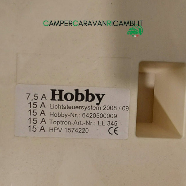 QUADRO DISTRIBUZIONE TOPTRON EL 345 CARAVAN HOBBY ...